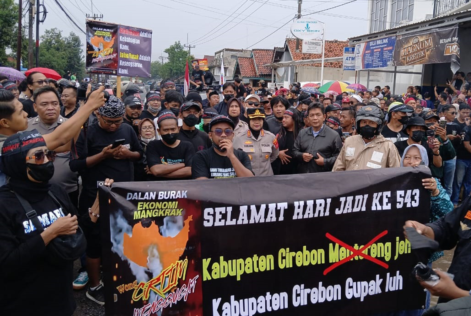 15 Persen Jalan di Kabupaten Cirebon dalam Kondisi Rusak