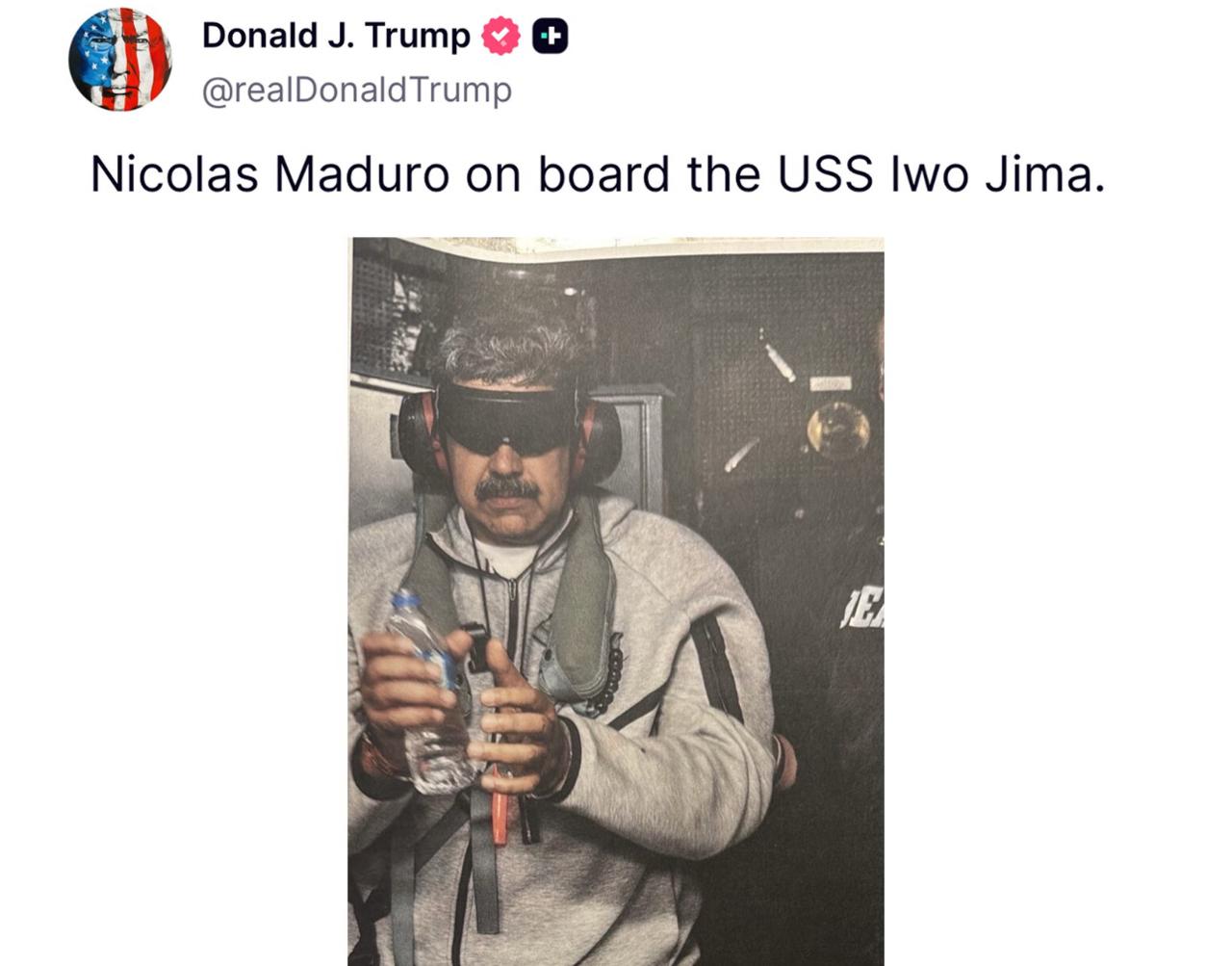 Penampakan Presiden Venezuela Nicolas Maduro Ditangkap Delta Force ...