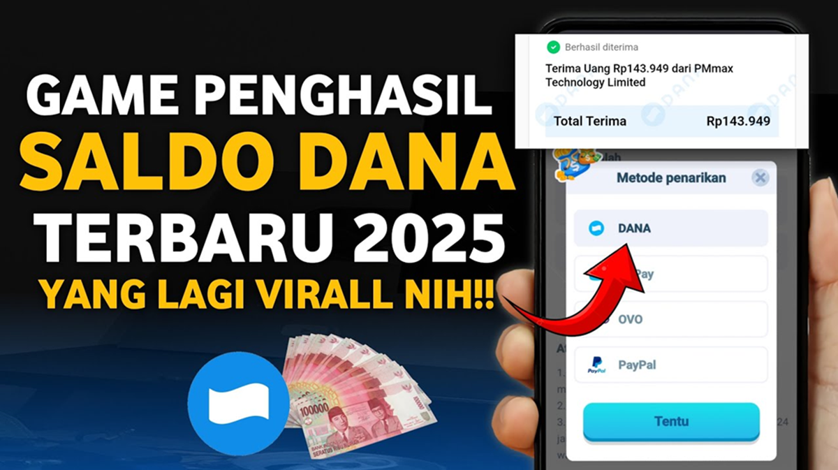 3 Game Penghasil Saldo DANA Terbaru Hari Ini, Bisa Hasilkan Uang Hingga Rp410.000 Setiap Hari