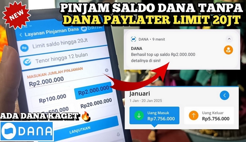 Butuh Pinjaman Darurat, Ini Cara Aktifkan Pinjaman DANA CICIL di Aplikasi Tanpa Syarat Rumit