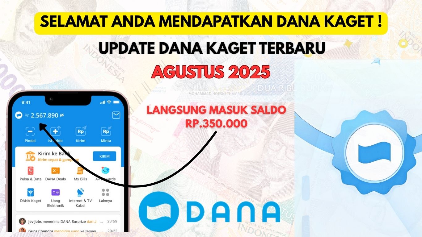 Selamat Warga Cirebon Dapat Dana Kaget Sebesar Rp350.000! Cek Link Dana Kaget Edisi Agustus ...